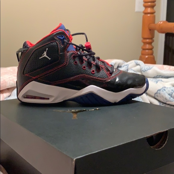 Jordan | Shoes | Jordan Bloyal Gs Blackwhite University Red | Poshmark